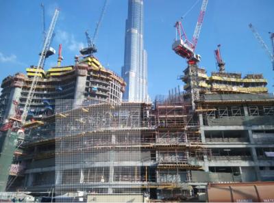 China 32m Max Horizontal Reach Concrete Placement Boom For Precise Concrete Placing for sale