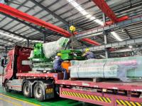 China 380V / 50Hz Concrete Placing Boom 3 Sections Folding Type For Concrete Placement for sale