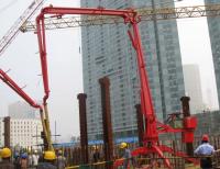China 5.5Kw Electric Power Output Concrete Placing Boom HG17 Spider For Precise Placement for sale