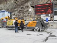 China Diesel Robotic Sprayed Concrete Machine With High Travelling Speed Of 2.2km/H 4.4km/H for sale