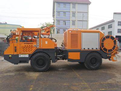 China 82KW / 2200rpm Concrete Spraying Machine Ungerground Mining Shotcrete Equipment for sale