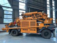 China Elelctric Motor Diesel Engine Robotic Shotcrete Machine Travelling Speed 0 - 15km/h for sale