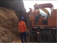 China 60KW / 2200rpm Robotic Shotcrete Machine With 4 Wheels Driving And Steering for sale
