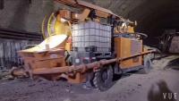 China 0 - 20km/h Robotic Wet Concrete Sprayer With 15 - 16m Shotcrete Distance Upward for sale