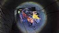 China Drilling Diameter 43 - 76mm Jumbo Rock Drill With 7.5Kw Impact Frequency for sale