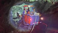 China 43 - 76mm Drilling Diameter Robotic Rock Drill With 2×2 - 5.6×4m Section for sale