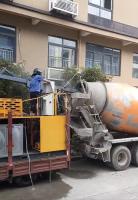 China Water Tank 500L Cement Mixer Drum Cleaning Machine Max Water Flow 90L/Min for sale