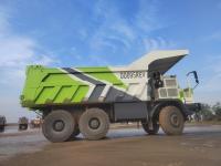 China 60t Rated Load Capacity Electric Mining Dump Truck 9300X3680X4300mm Dimensions for sale