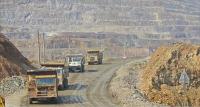 China R55 Hybrid Energy Mining Dump Truck Max Speed 70km/H Minimum Turning Radius 12m for sale