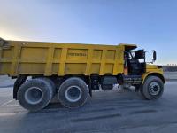 China 13000kg Underground Mining Equipment Dump Truck With 12.6m3 Standard Container for sale