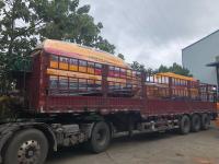 China 500L Oil Tank and Max.Theory Concrete Output of 50m3/h Stationary Concrete Pump for Large-Scale Construction Projects for sale