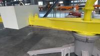 China Versatile Hydraulic Concrete Placing Boom 0-85° Elevation Angle 133mm Pipe Diameter for Smooth Concrete Distribution for sale