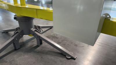 China 360° Slewing Angle Concrete Placing Boom with 12m Max Horizontal Reach and N/A Power of Motor for sale