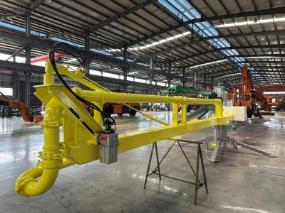 China 360° Slewing Angle and 133mm Pipe Diameter Concrete Placing Boom HG12 for Customized Construction Projects for sale