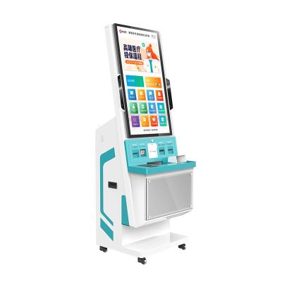 China 32 Inch CE Medical Billing Touch Screen Kiosk with Capacitive Touch for Hospital Check In for sale