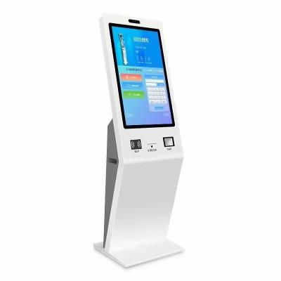 China 32 Inch Metal Touch Screen Self Service Kiosk with Low Maintenance for Food Ordering and Payment for sale