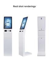 China 16:9 Display Proportion Self Ordering Kiosk with High Durability and Fast Receipt Printing for sale