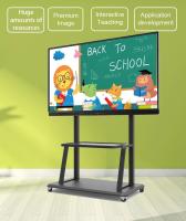 China 86 Inch Digital Interactive Whiteboard with 3840x2160 Resolution and Infrared Touch for Smart Board Applications for sale