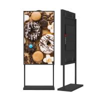 China 3000 Nits 85 Inch Full HD High Brightness Advertising Display Sunlight Readable Screen for sale