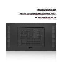 China 3000 Nits 85 Inch Full HD High Brightness Advertising Display Sunlight Readable Screen for sale