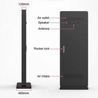 China 65 Inch High Brightness Outdoor LCD Monitor with IP65 Protection and Wide Operating Temperature Range for sale