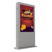 China 55 Inch High Brightness IP65 Outdoor Advertising Screen Display for Weatherproof Digital Signage for sale