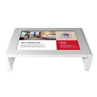 China Smart Interactive Touch Screen Table Android Windows OS LCD Coffee Table for sale