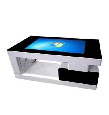 China 43 inch Windows 10 Interactive Touch Screen Table with Aluminum Alloy Frame for Business and Education for sale