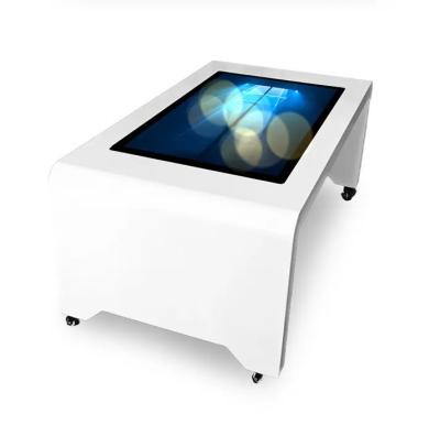 China Waterproof Multi-Touch Aluminum Alloy Interactive Touch Screen Table for Dining and Gaming for sale