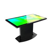 China 43-inch Interactive Touch Screen Table with Capacitive Touch and 1920x1080 Resolution Smart Coffee Table for sale