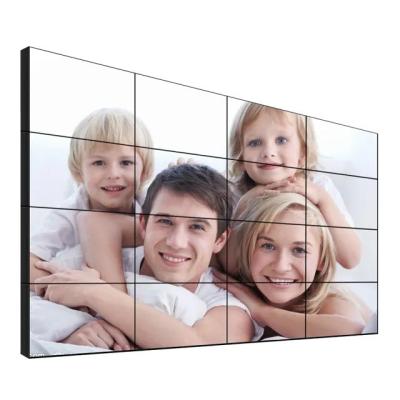 China 49 Inch LCD Splicing Wall Video Wall Display with Ultra Narrow Bezel 3.5mm and 500cd/m2 Brightness for sale