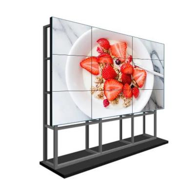 China 55 Inch LCD Splicing Wall with 4K Resolution and Narrow Edge Display for Video Wall Applications for sale