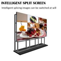 China 55 Inch LCD Splicing Wall with 4K Resolution and Narrow Edge Display for Video Wall Applications for sale