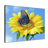 China 46 Inch 0.88mm Ultra Narrow Edge LCD Splicing Wall with 500cd/m2 Brightness and Wall-mounted Installation for sale
