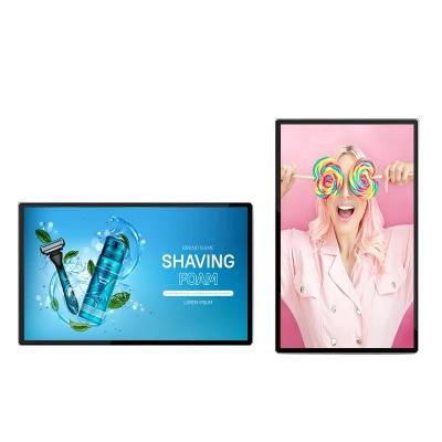 China 50 Inch Wall Mount LCD Advertising Display with 4K Resolution and Ultra Narrow Edge for Digital Signage for sale