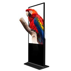 China 55 Inch Floor Standing 4K LCD Advertising Display Digital Signage Video Wall with 1920x1080 Resolution for sale