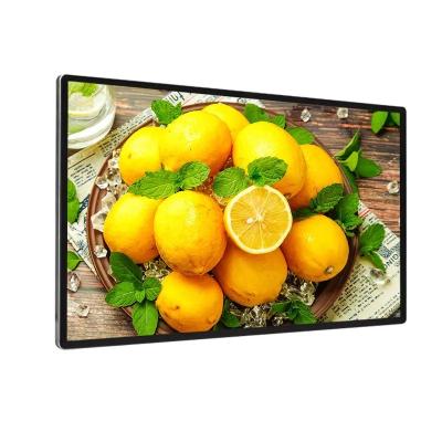 China 98 Inch Wall Mounted LCD Advertising Display with 1920 x 1080 Resolution and IP55 IP65 Protection for sale