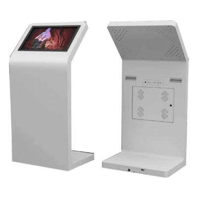 China 21.5 Inch Floor Standing Touch Screen Digital Kiosk with High Brightness and High Definition Display for sale