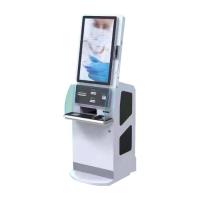 China 32 Inch Touch Screen Self Service Kiosk with 67W Power and Customizable Features for Hospital Check In for sale