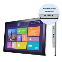 China 27 Inch Waterproof IP65 Front Capacitive Touch Screen Monitor with 1920 x 1080 Resolution for sale