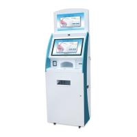 China 22 Inch Free Standing Touch Screen Kiosk with Capacitive Touch for Self Service Payment for sale