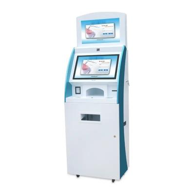 China 22 Inch Free Standing Touch Screen Kiosk with Capacitive Touch for Self Service Payment for sale