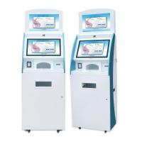 China 22 Inch Free Standing Touch Screen Kiosk with Capacitive Touch for Self Service Payment for sale