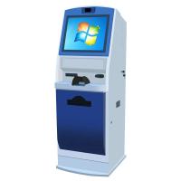 China 19 Inch Touch Screen Self Service Kiosk with ID Card Reader and A4 Printer for sale