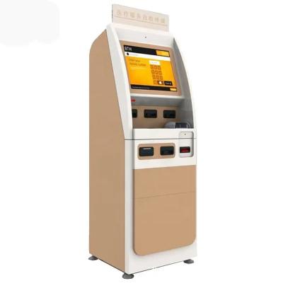 China OEM 22 Inch Multifunction Touch Screen Self Service Kiosk With ID Card Reader and Receipt Printer for sale
