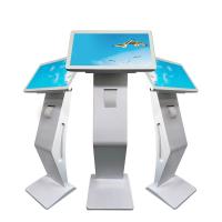 China 21.5 Inch Touch Screen Digital Kiosk with Thermal Printer and QR Code Scanner for Interactive Self-Service for sale
