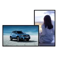 China 43 Inch Wall Mounted Touch Screen Digital Kiosk with 128GB SSD Storage and Capacitive Touch Display for sale