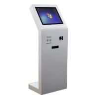 China 21.5 Inch Floor Standing Touch Screen Kiosk with IC Card Reader and QR Code Scanner for sale