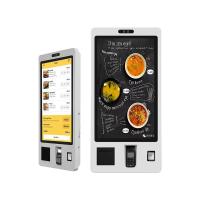 China 21.5 Inch Wall Mounted Capacitive Touch Screen Self Service Ordering Kiosk for sale