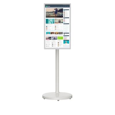China 24 Inch Portable Floor Stand Touch Screen Digital Kiosk with Android NFC and Customizable Screen for sale